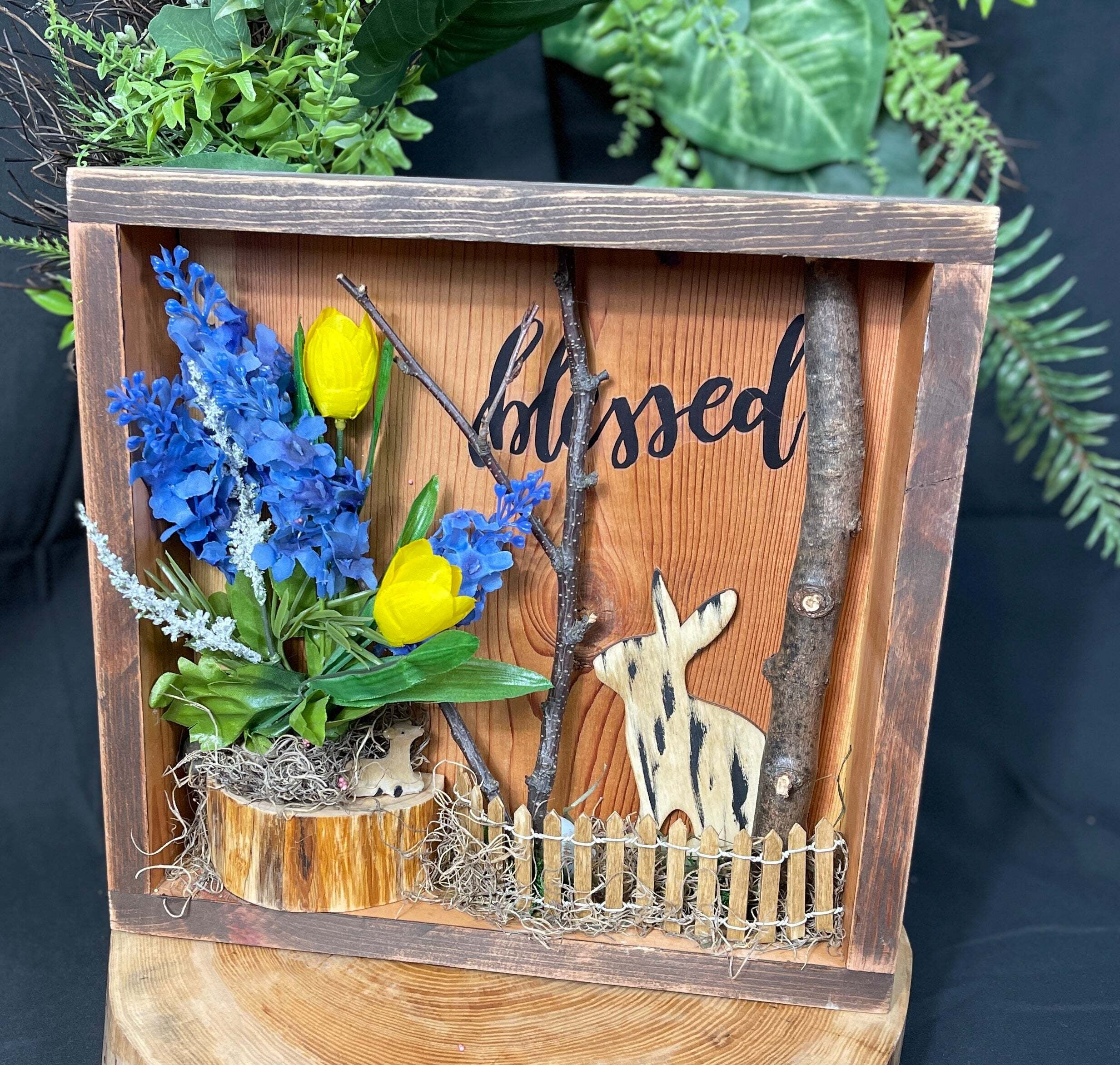 Repurposed Wood Shadow Box | MAK Home Furnishings